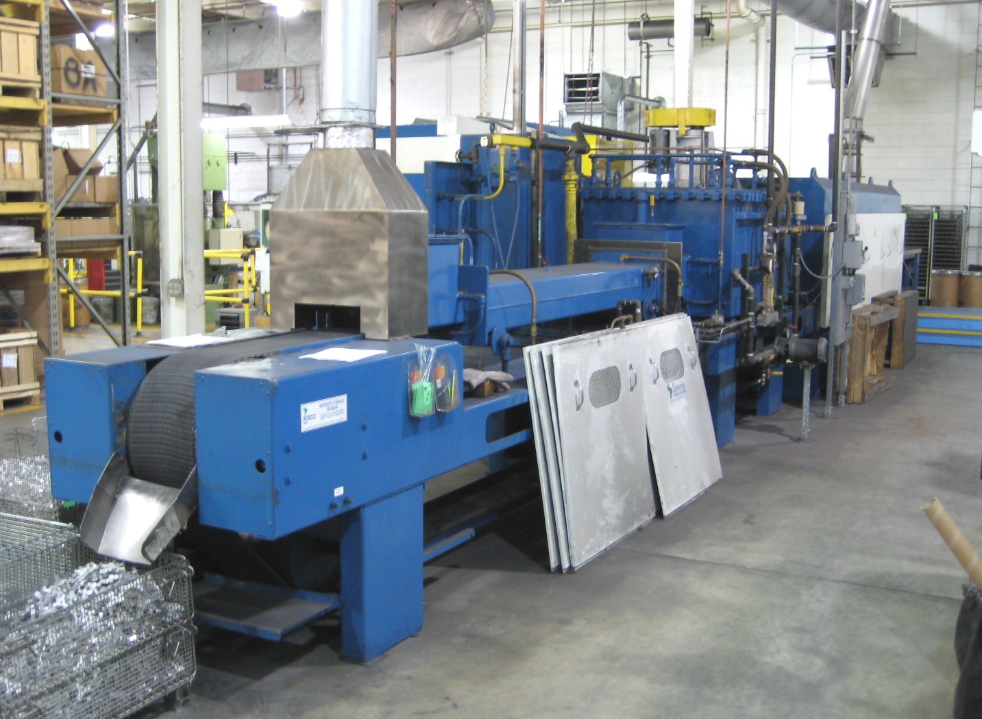 OVENS: SINTERITE CONTINUOUS BELT ELECTRIC FURNACE,2100 DEGREE FARENHEIT, 1999, (4401)