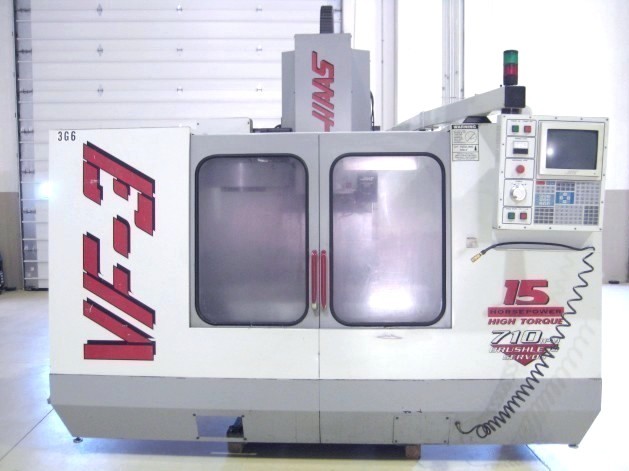CNC VERTICAL MACHINING CENTERS: HAAS VF-3 CNC MILL, HAAS CNC, 40 x 20 x 25, 15 HP, 7500 RPM ...
