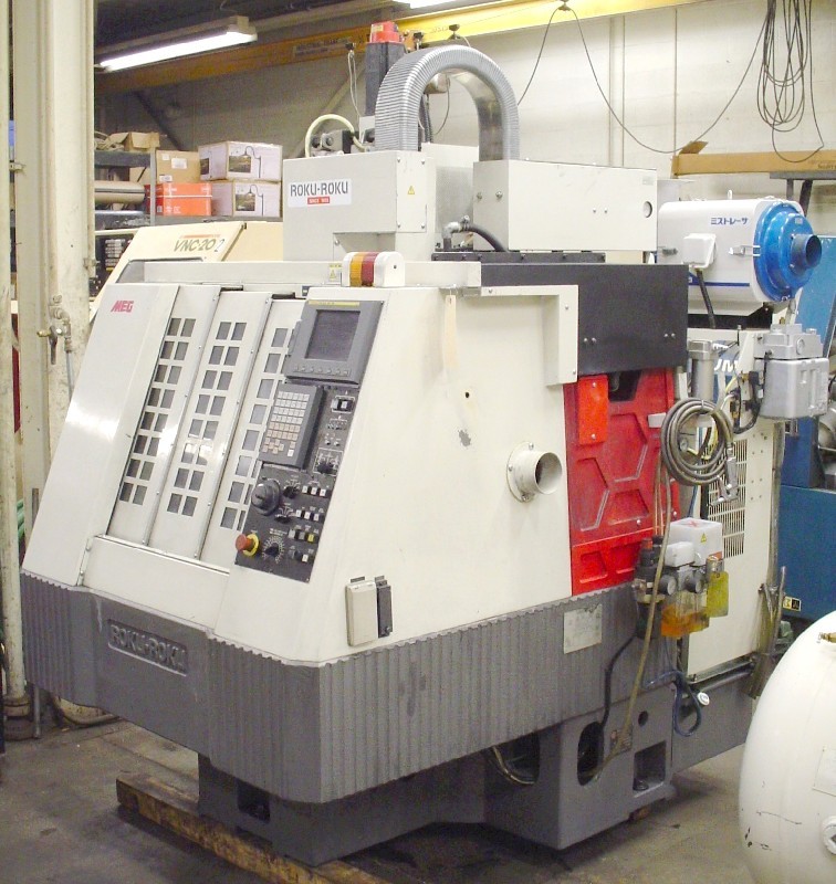 CNC VERTICALS: ROKU-ROKU MEGA 360, FANUC 16iM, 30000 RPM, SCALES, SHOWA ...