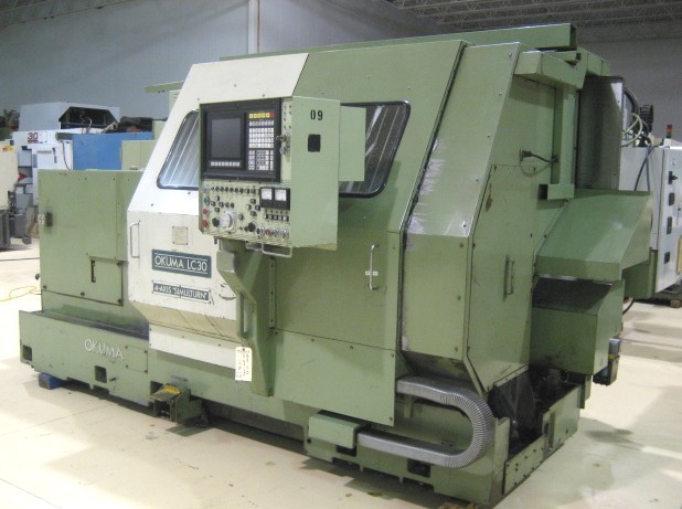 CNC TURNING CENTERS: OKUMA LC-30 2ST 750, 4-AXIS SIMULTURN, OSP 5000L ...