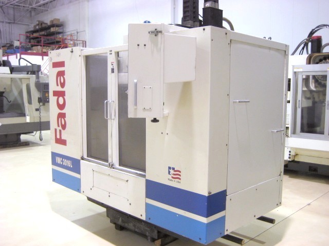 CNC VERTICAL MACHINING CENTERS: FADAL VMC-3016 CNC MILL, MP CNC CTRL ...