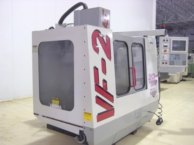 CNC VERTICAL MACHINING CENTERS: HAAS VF-2 CNC MILL, HAAS CNC, 30 x 16 x ...