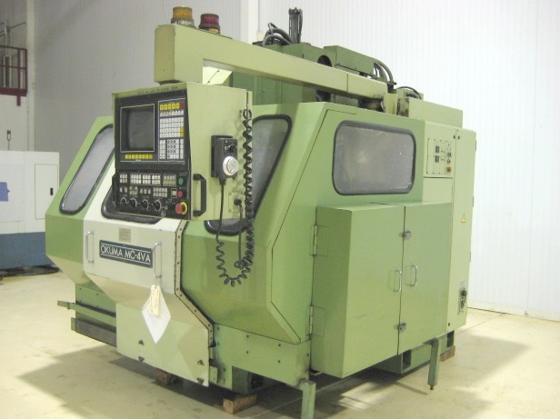 CNC VERTICAL MACHINING CENTERS: OKUMA MC-4VA, OSP-5000M-G, 4-AXIS, 25.6 ...