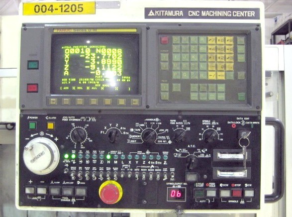 CNC VERTICAL MACHINING CENTERS: KITAMURA MYCENTER 3X CNC MILL, FANUC O ...