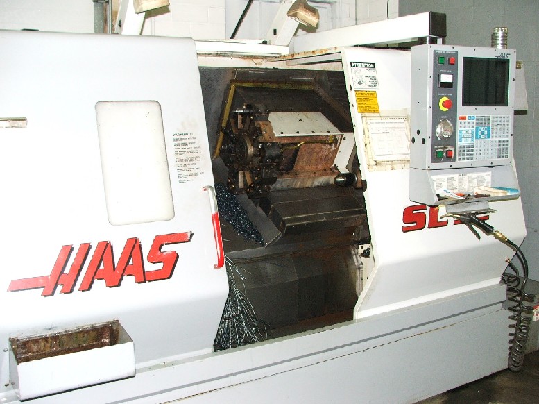 CNC TURNING CENTERS: HAAS SL-30 T CNC LATHE, HAAS CNC, 30 SW, 39 ...