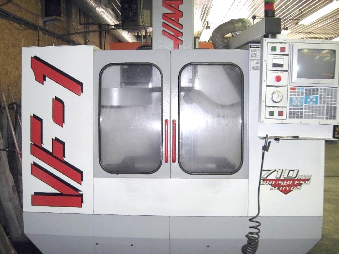 CNC VERTICAL MACHINING CENTERS: HAAS VF-1 CNC MILL, HAAS CNC, 20 x 16 x ...