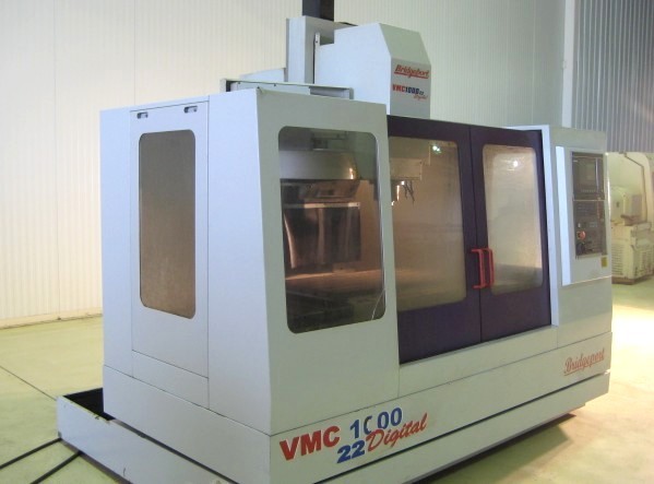 CNC VERTICAL MACHINING CENTERS: BRIDGEPORT VMC-1000-22H DIGITAL CNC ...