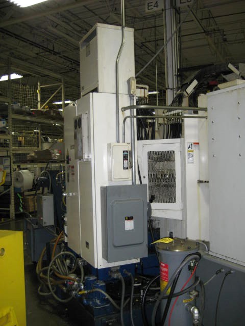 CNC VERTICAL MACHINING CENTERS: NTC NV4G + 2APC CNC MILL, FANUC 21iM ...