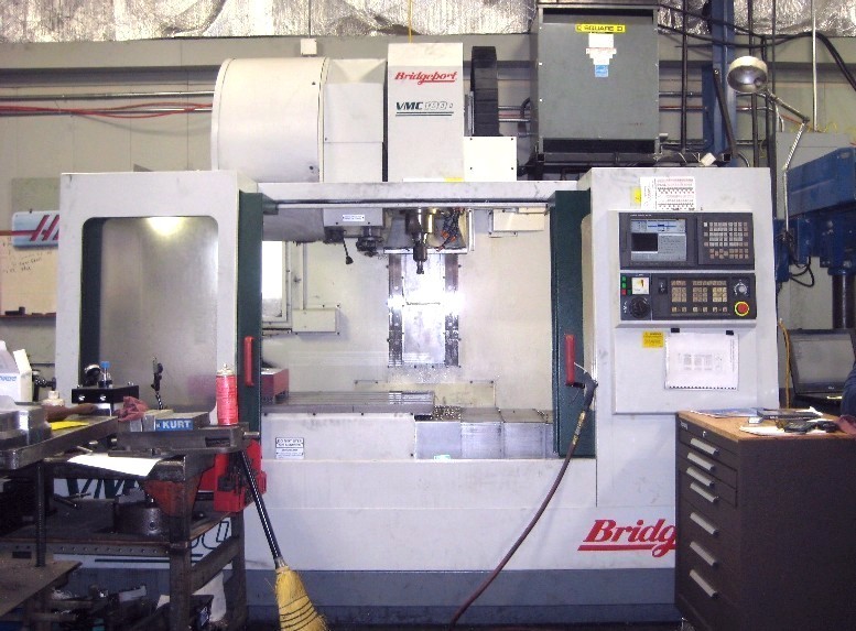 CNC VERTICAL MACHINING CENTERS: BRIDGEPORT VMC-1000-30 XP CNC MILL, 40 ...
