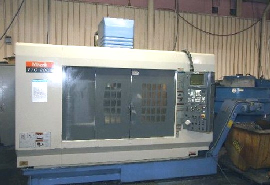 CNC VERTICAL MACHINING CENTERS: MAZAK VTC-200B CNC MILL, 4TH AXIS ...