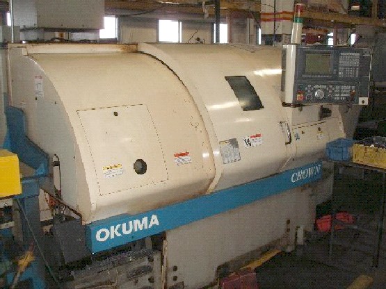 CNC TURNING CENTERS: OKUMA CROWN 762S CNC LATHE, OSP-700L, 22 SWING, 21 ...