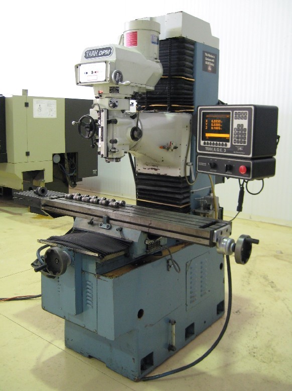 CNC VERTICAL MACHINING CENTERS: SOUTHWESTERN IND. TRAK DPM CNC BED MILL ...