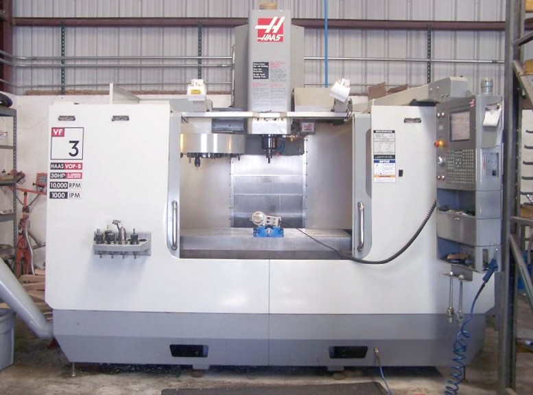 CNC VERTICAL MACHINING CENTERS: HAAS VF-3 YT CNC MILL, 40 x 26 x 25 ...
