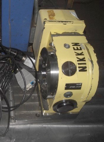 ROTARY TABLES: NIKKEN CNCZ-180 CNC ROTARY TABLE, 7.08 IN DIAMETER, 0. ...
