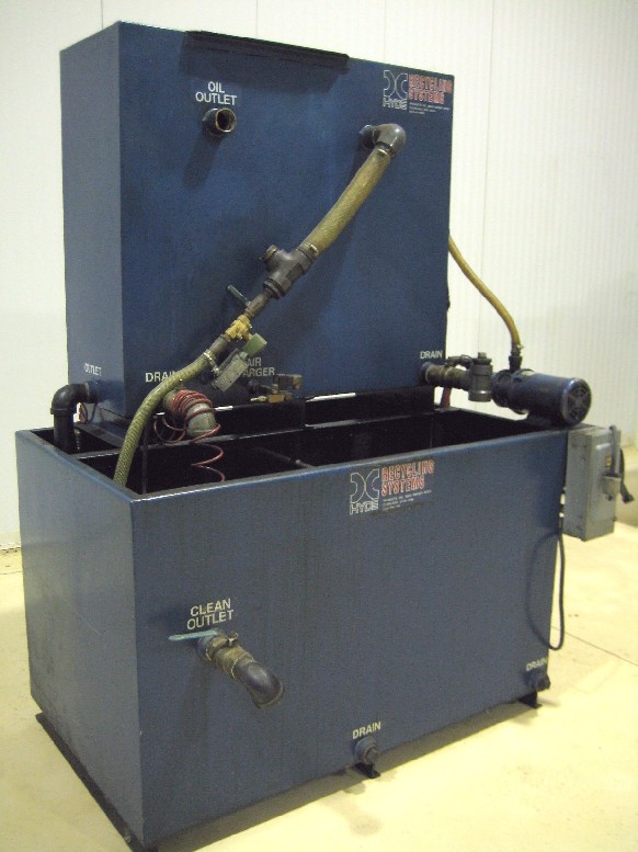 COOLANT RECYCLING SYSTEMS: HYDE COOLANT RECYCLING FILTER SYSTEM, 540 ...