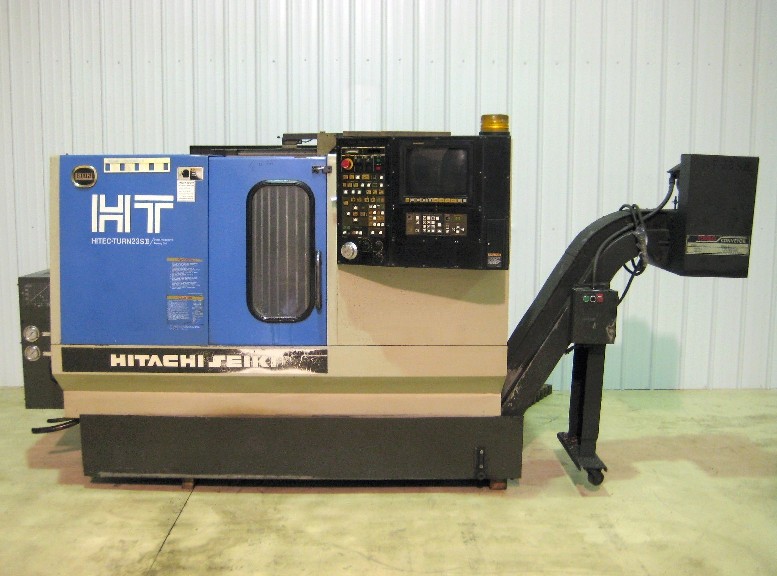 CNC TURNING CENTERS: HITACHI SEIKI HITEC-TURN 23S II CNC LATHE, 10 in ...