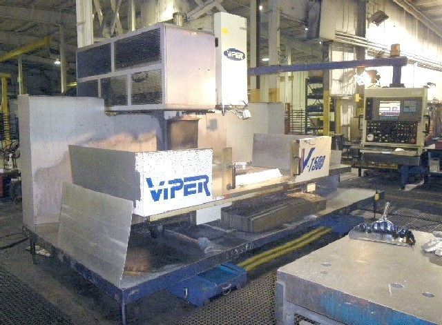 CNC VERTICAL MACHINING CENTERS: MIGHTY VIPER V-1500 50 TAPER CNC MILL ...