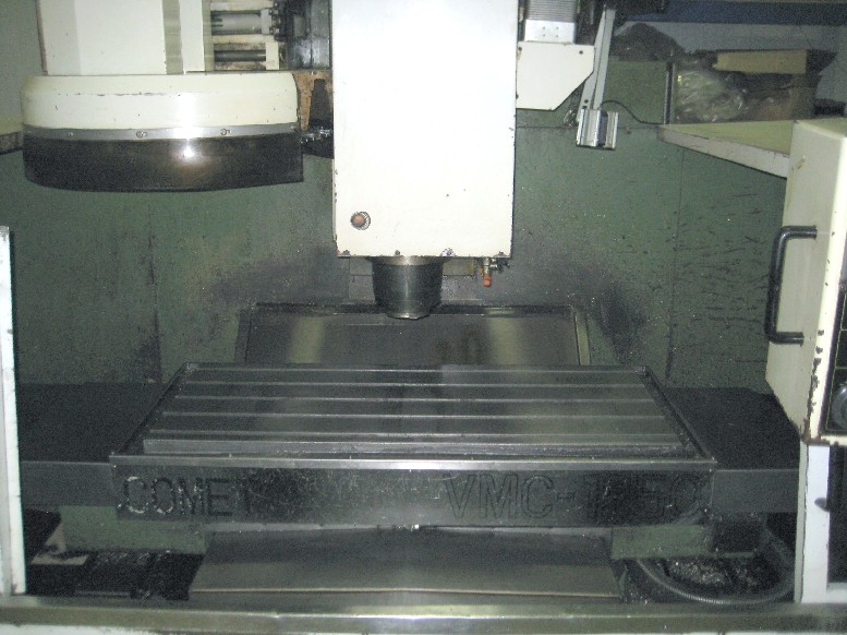CNC VERTICAL MACHINING CENTERS: MIGHTY COMET VMC-1250 P/G 50 TAPER CNC ...