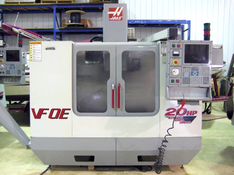 CNC VERTICAL MACHINING CENTERS: HAAS VF-0E CNC MILL, 30 x 16 x 20 ...