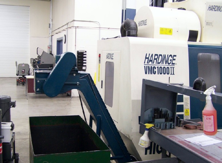 CNC VERTICAL MACHINING CENTERS: HARDINGE VMC-1000 II APC, FANUC 18M, 40 ...