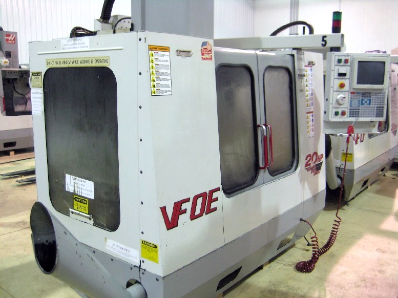 CNC VERTICAL MACHINING CENTERS: HAAS VF-0E CNC MILL, 30 x 16 x 20 ...