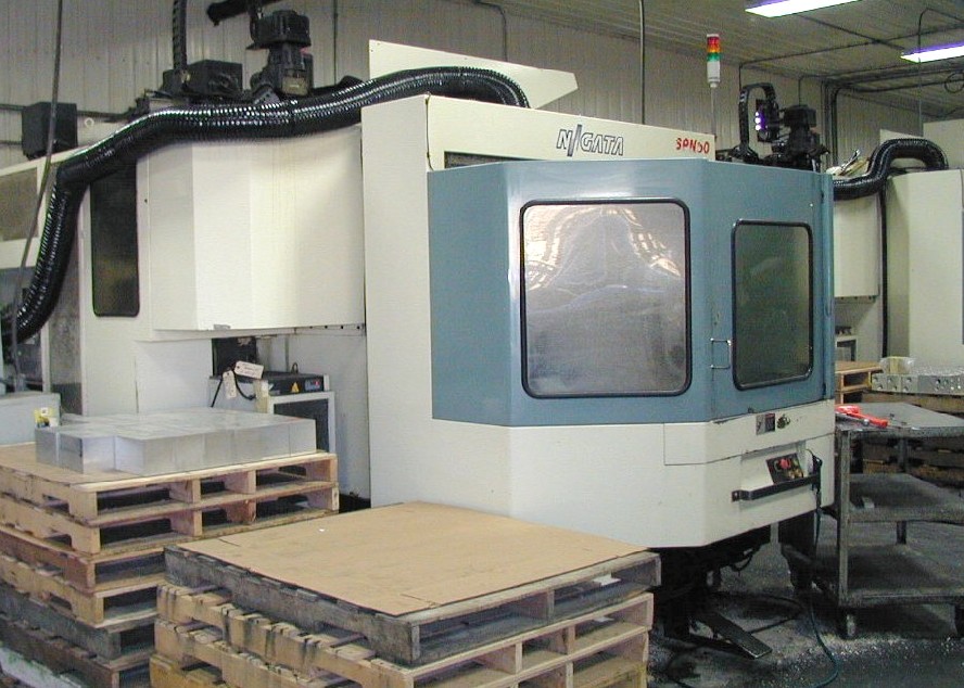 CNC HORIZONTAL MACHINING CENTERS: NIIGATA SPN-50 CNC HORIZONTAL MILL ...