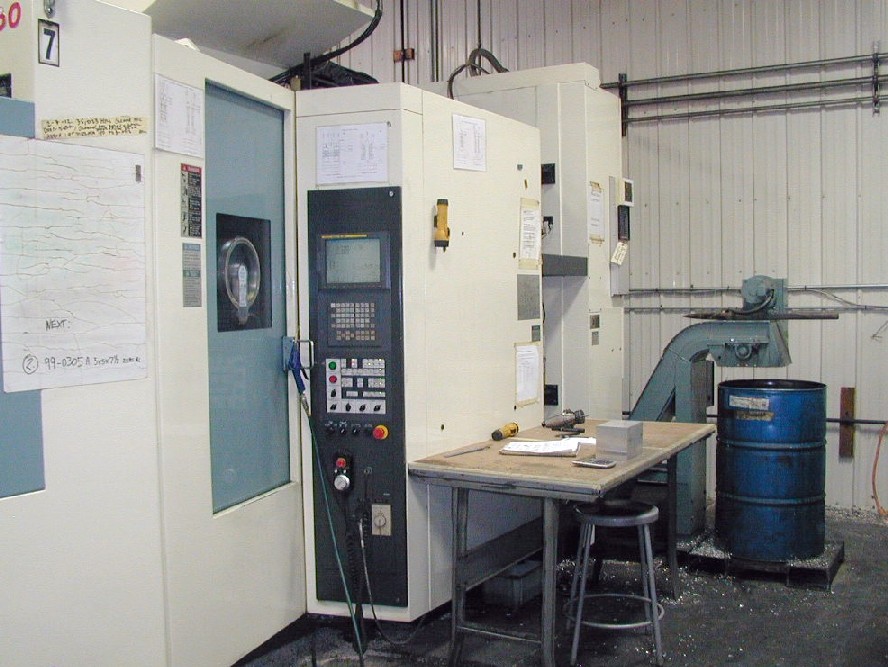 CNC HORIZONTAL MACHINING CENTERS: NIIGATA SPN-50 CNC HORIZONTAL MILL ...