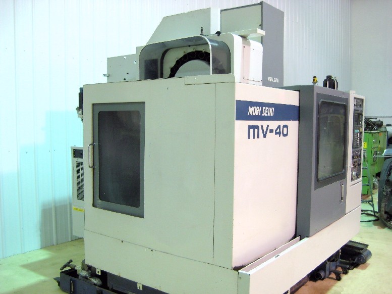 CNC VERTICAL MACHINING CENTERS: MORI SEIKI MV-40 B CNC MILL, 32 x 16 x ...