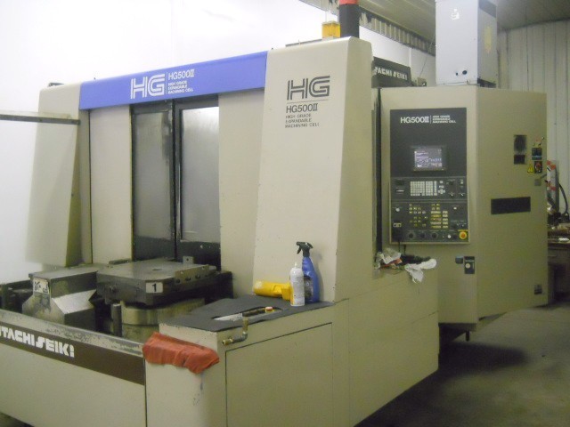 CNC HORIZONTAL MACHINING CENTERS: HITACHI SEIKI HG-500 II CNC ...