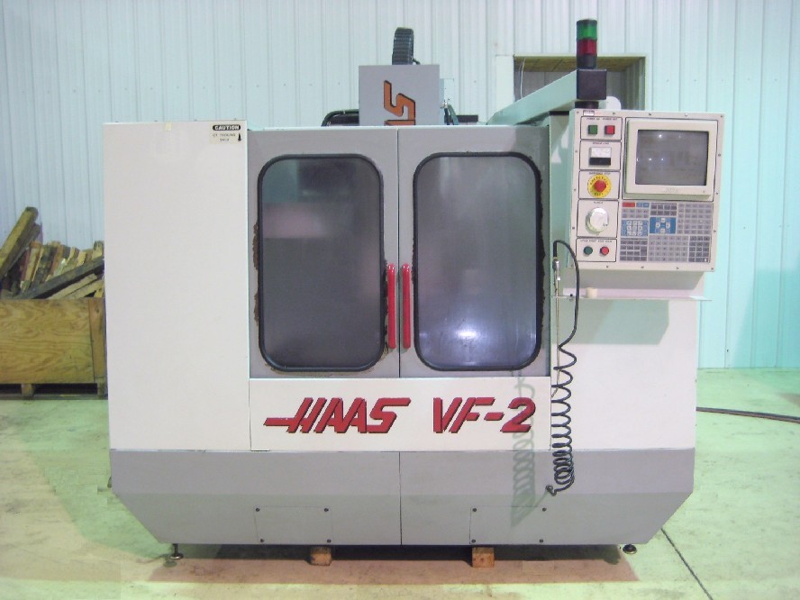 CNC VERTICAL MACHINING CENTERS: HAAS VF-2 CNC MILL, 30 x 16 x 20, 10000 ...