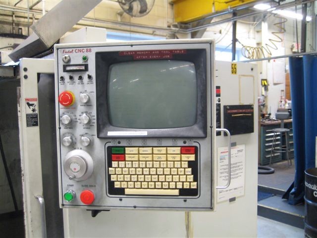 CNC VERTICAL MACHINING CENTERS: FADAL VMC-6030 CNC MILL, CNC-88HS, 60 x ...