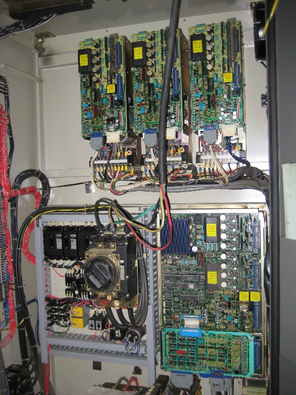 CNC VERTICAL MACHINING CENTERS: OKADA VM500 CNC MILL, FANUC 6M, 27 x 17 ...