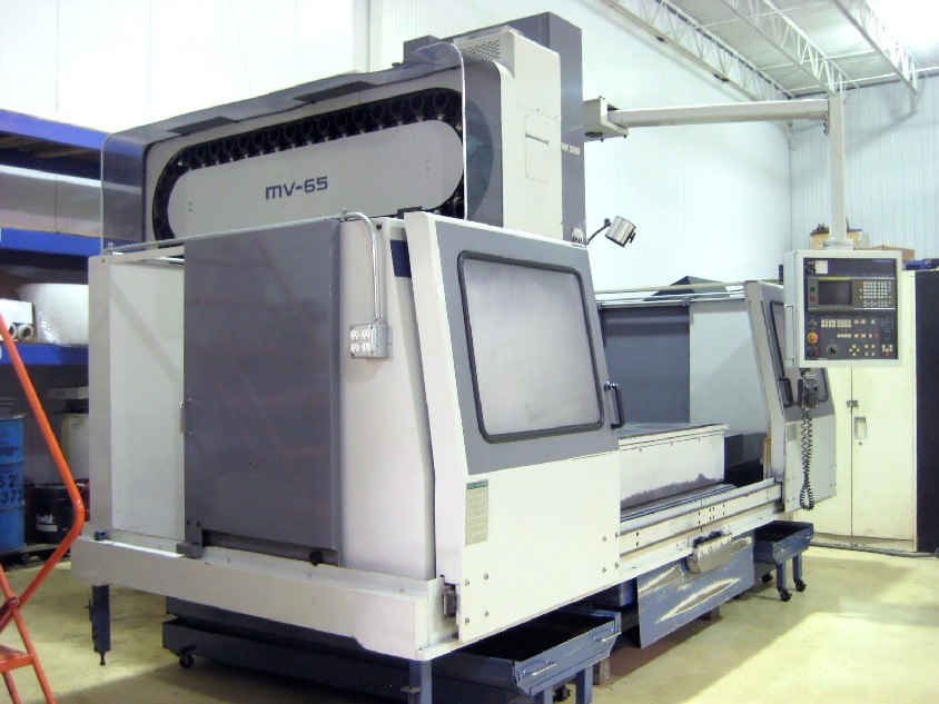 CNC VERTICAL MACHINING CENTERS: MORI SEIKI MV-65 50 TAPER CNC MILL, 50 ...