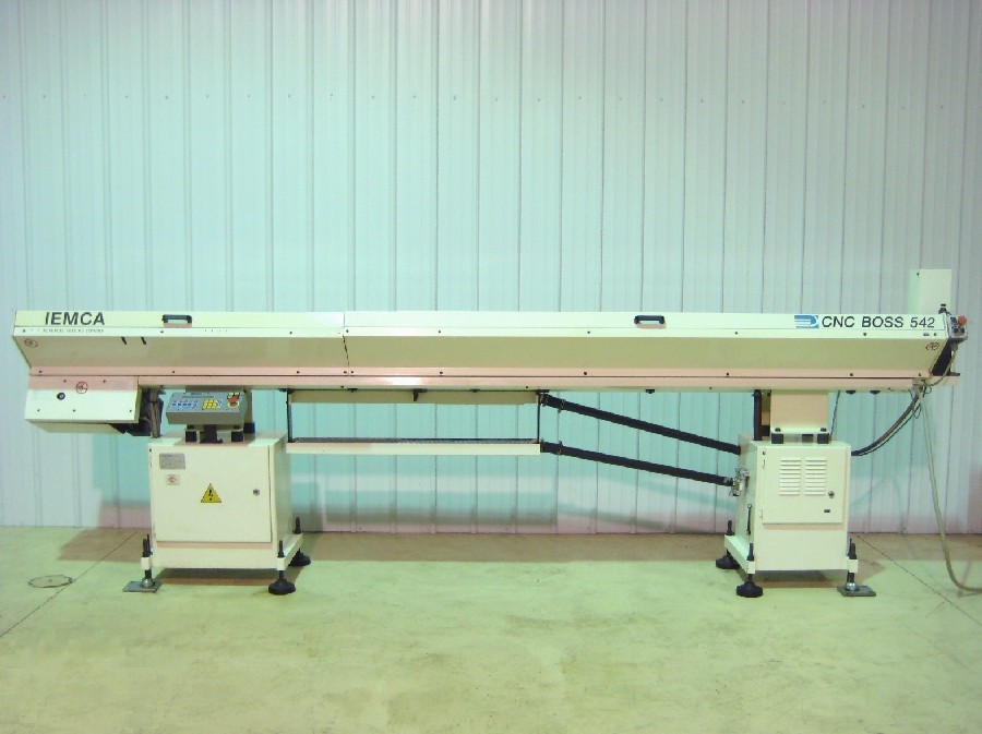 BARFEEDERS: IEMCA CNC BOSS 542 /37 BAR FEEDER / LOADER, 12 FT BAR ...