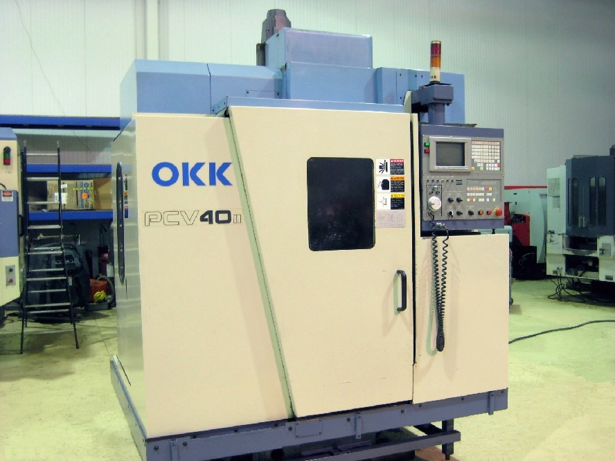 CNC VERTICAL MACHINING CENTERS: OKK PCV-40 II CNC MILL, 22 x 16 x 16 ...