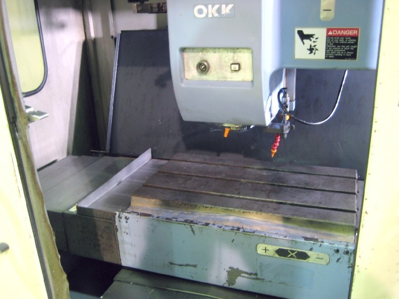 CNC VERTICAL MACHINING CENTERS: OKK PCV-40 II CNC MILL, 22 x 16 x 16 ...