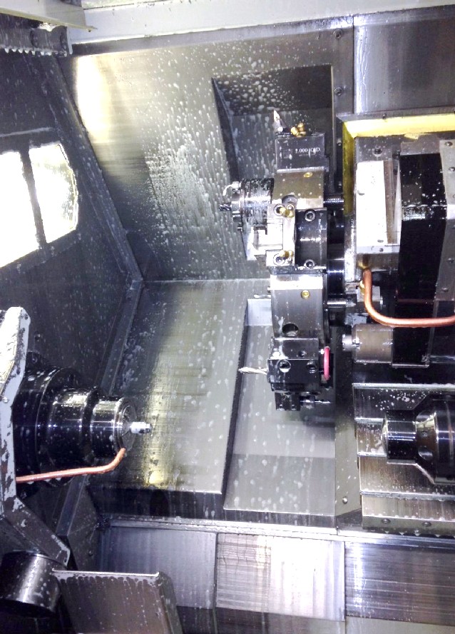 CNC TURNING CENTERS: HAAS TL-15 CNC LATHE, LIVE TOOLING, SUB-SPINDLE ...