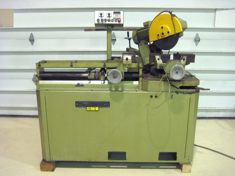 SAWS: STARTRITE CF-350 AN AUTOMATIC COLD SAW, 12 in. BLADE, 4.75 in ...
