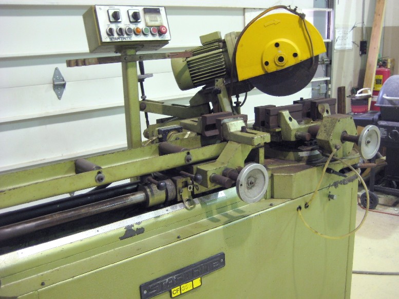 SAWS: STARTRITE CF-350 AN AUTOMATIC COLD SAW, 12 in. BLADE, 4.75 in ...
