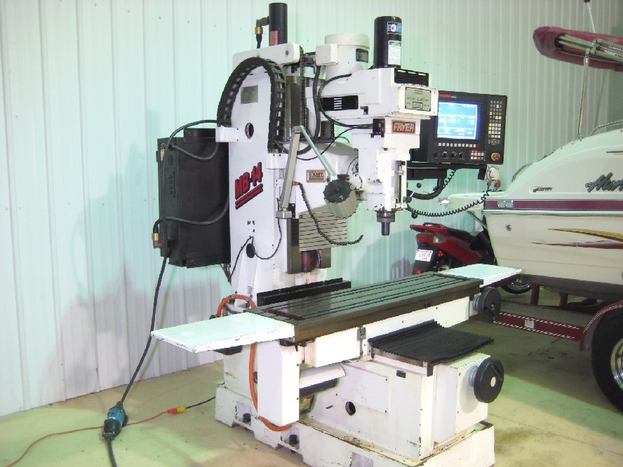 CNC VERTICAL MACHINING CENTERS: FRYER MB-14 CNC BED MILL, 40 x 20 x 21 ...