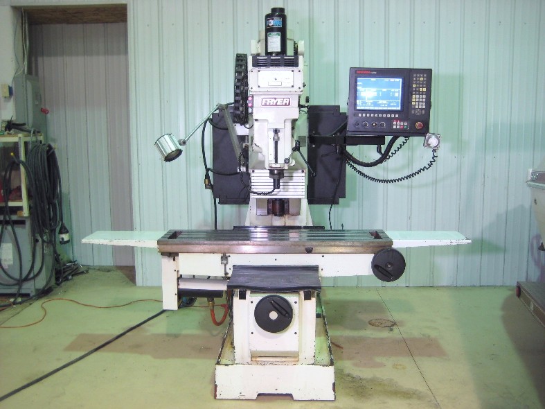 CNC VERTICAL MACHINING CENTERS: FRYER MB-14 CNC BED MILL, 40 x 20 x 21 ...